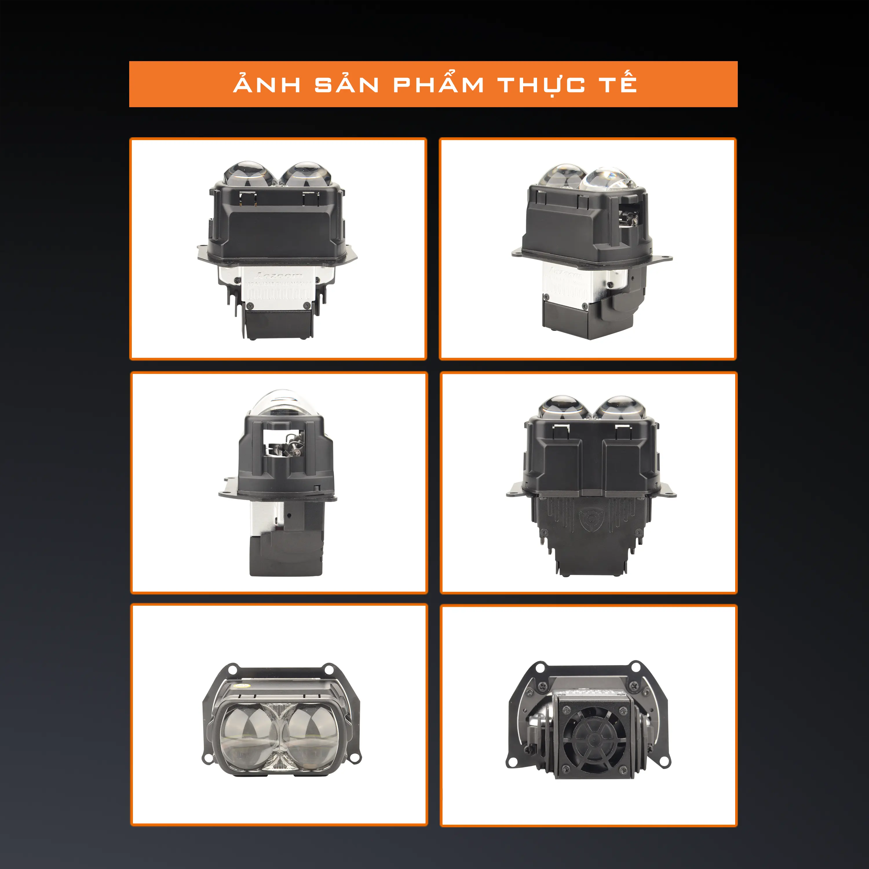 Bi pha SQUARE V2 chính hãng AOZOOM